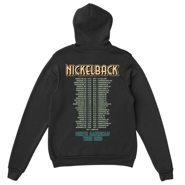 Nickelback 2023 Tour Black Hoodie - Nickelback Official