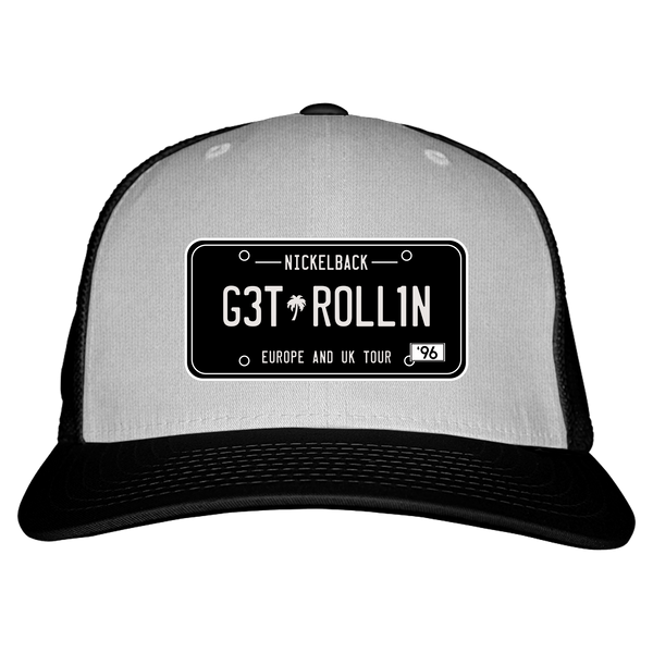 Get Rollin Plate EU Tour Hat - Nickelback Official
